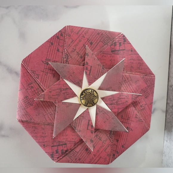 Other | Origami Decorative Gift Box With Musical Paper | Poshmark